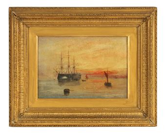 J.m Edwards | J.M EDWARDS. A LATE 19TH CENTURY OIL ON CANVAS “THE GUARD ...