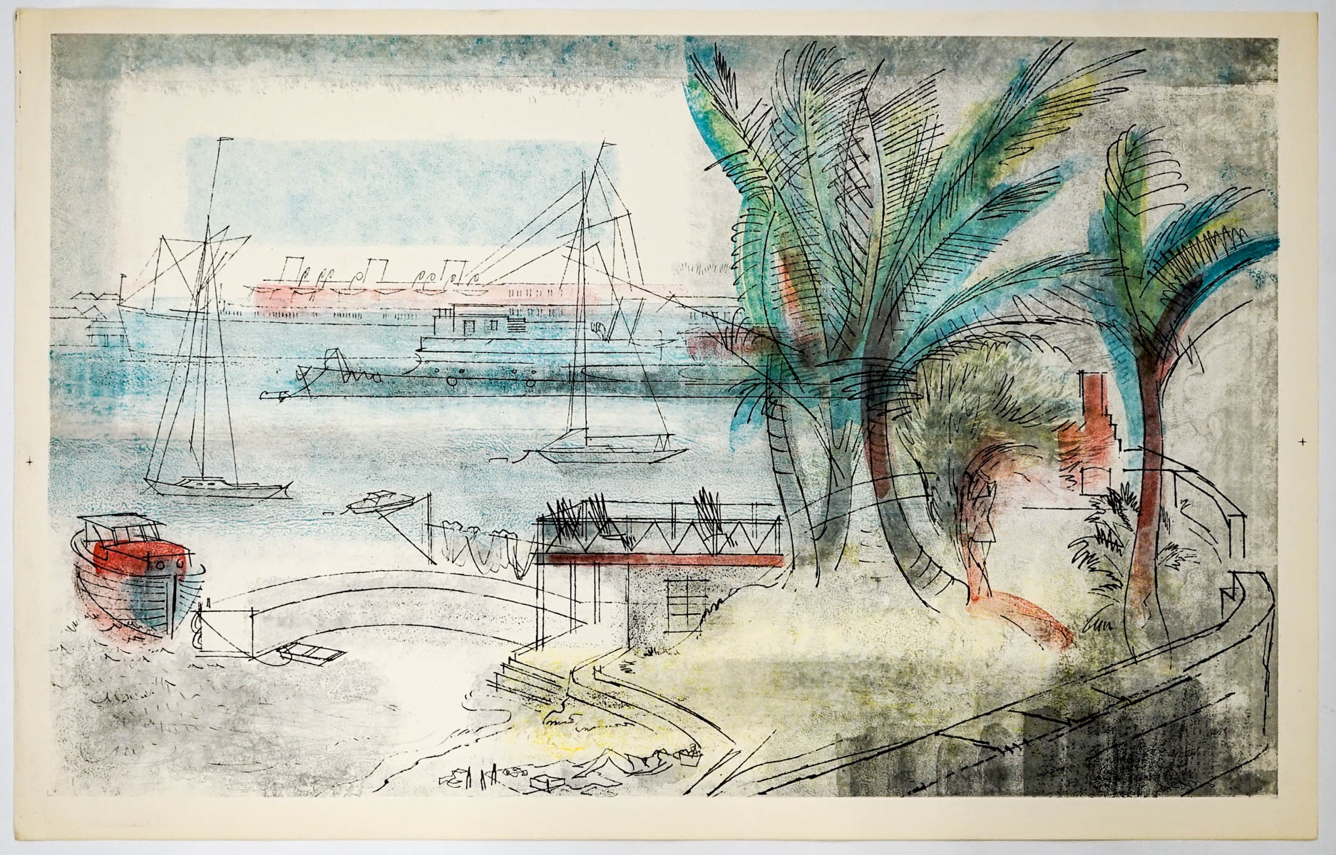 Joe Jones | Joe (Joseph John) Jones (1909 - 1963) Lithograph | MutualArt