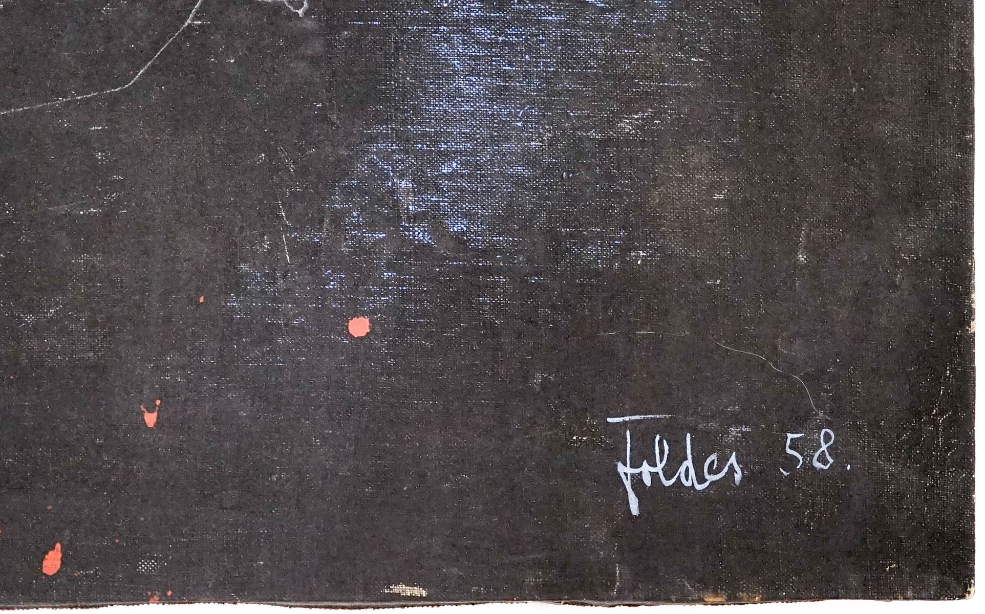 Peter Foldès | Peter Foldes (1924 - 1977) Oil Painting on Canvas | MutualArt