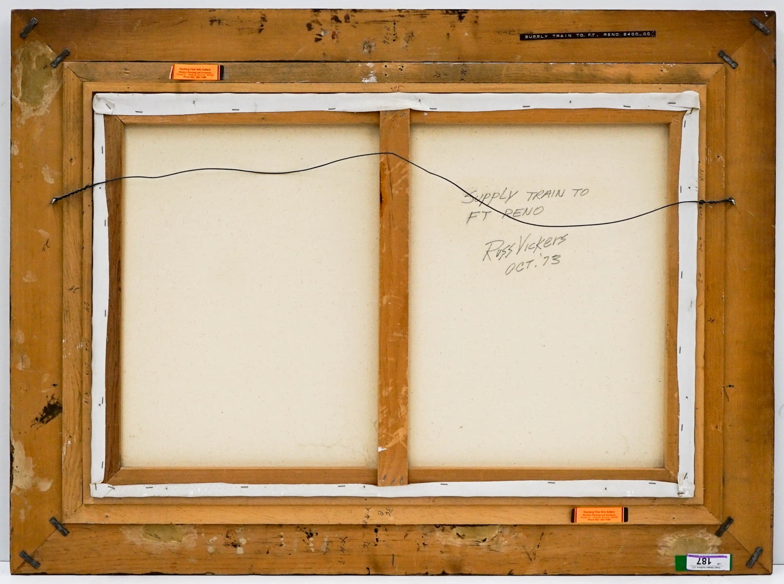 Russ Vickers | Russ Vickers Large Original Oil Painting (1972) | MutualArt