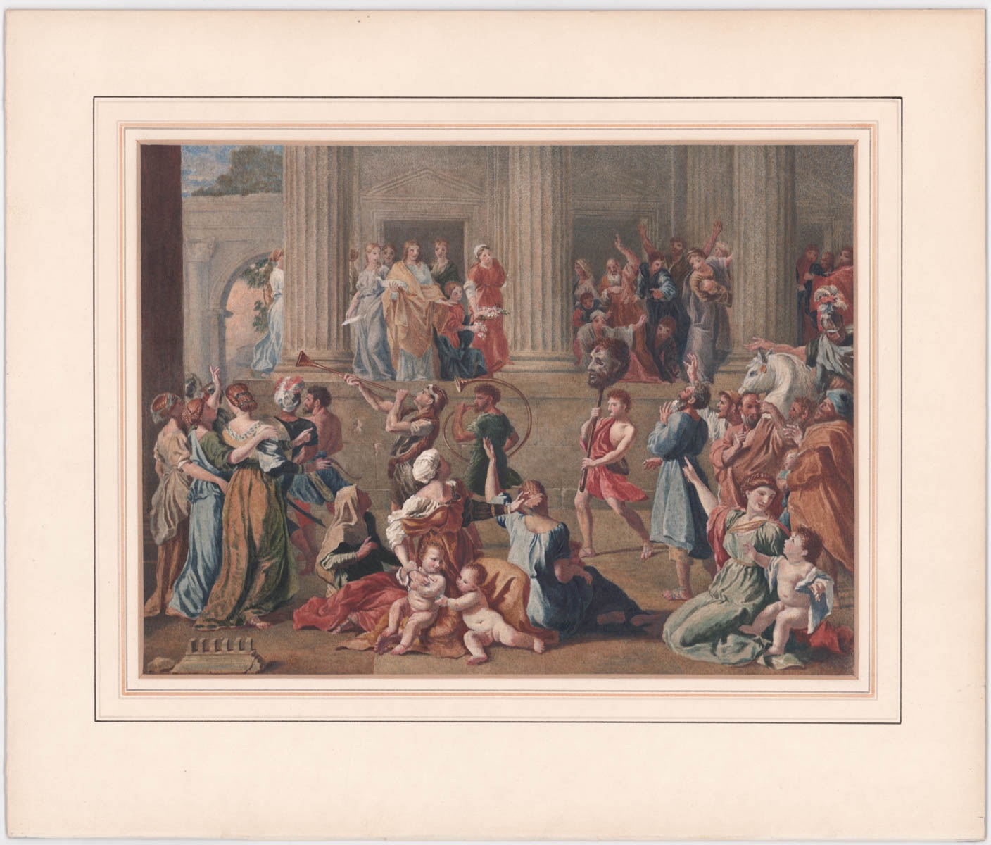 Nicolas Poussin | The Triumph of David | MutualArt