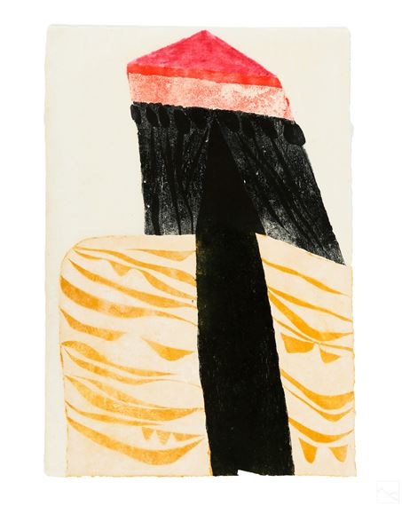 Carol Summers | Carol Summers 1925-2016 Arab Tent Woodcut SIGNED (1963 ...