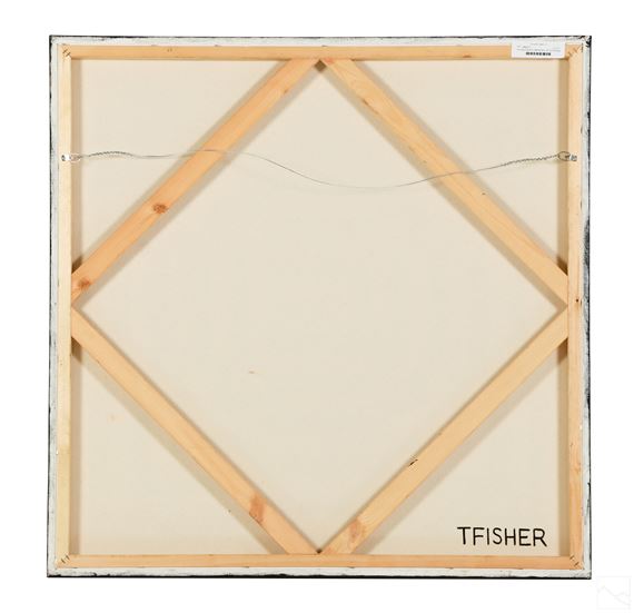 Tim Ray Fisher | Tim Ray Fisher b.1969 Kinetic Op Art Painting (1969 ...