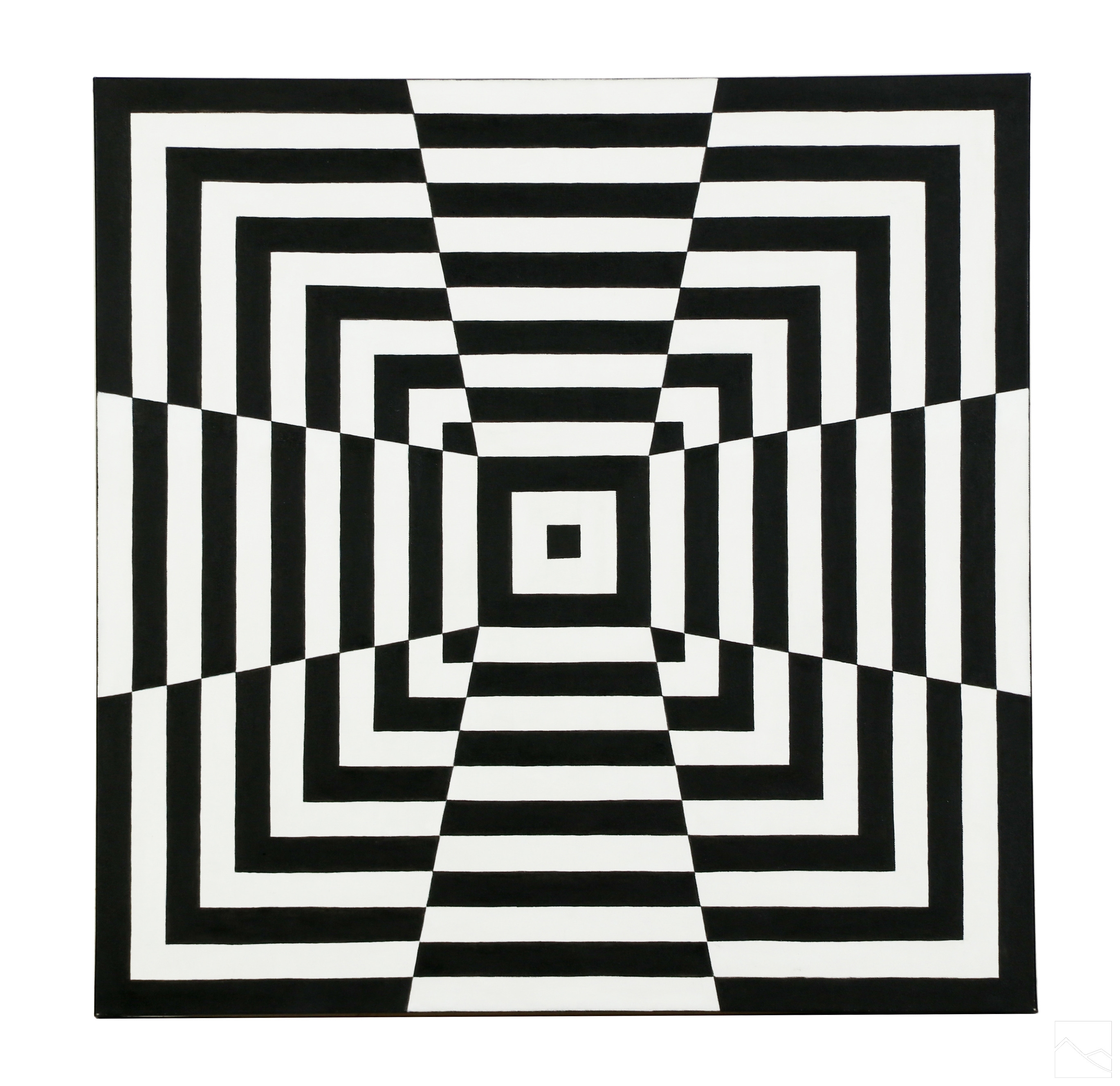 Tim Ray Fisher | Tim Ray Fisher b.1969 Kinetic Op Art Painting (1969 ...