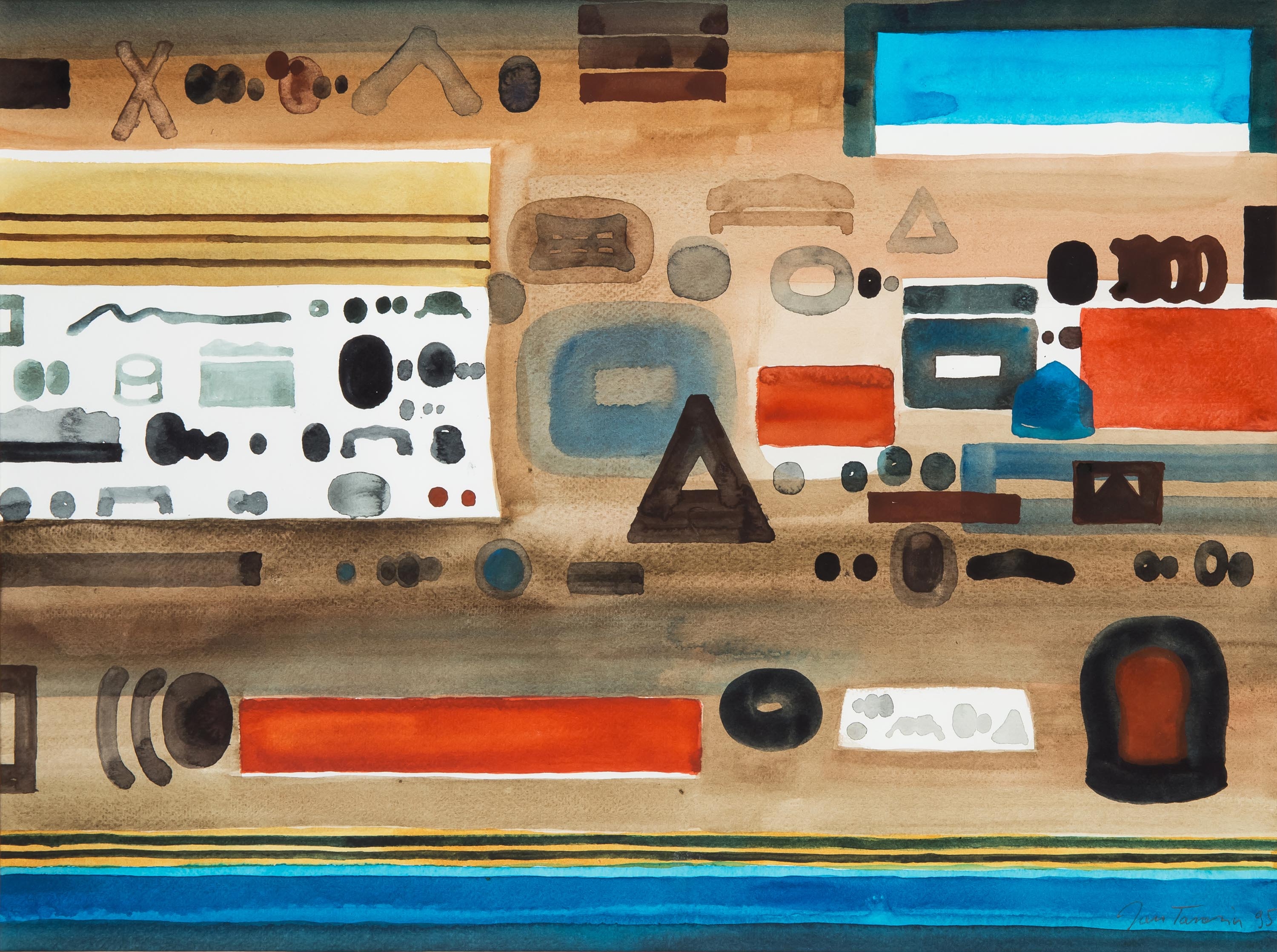 Jan Tarasin | Zapis (1985) | MutualArt