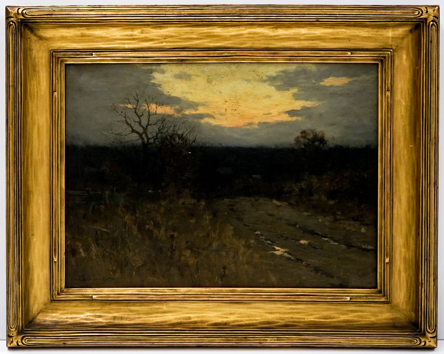 Charles Warren Eaton | Charles Warren Eaton Framed Oil Painting (1892 ...