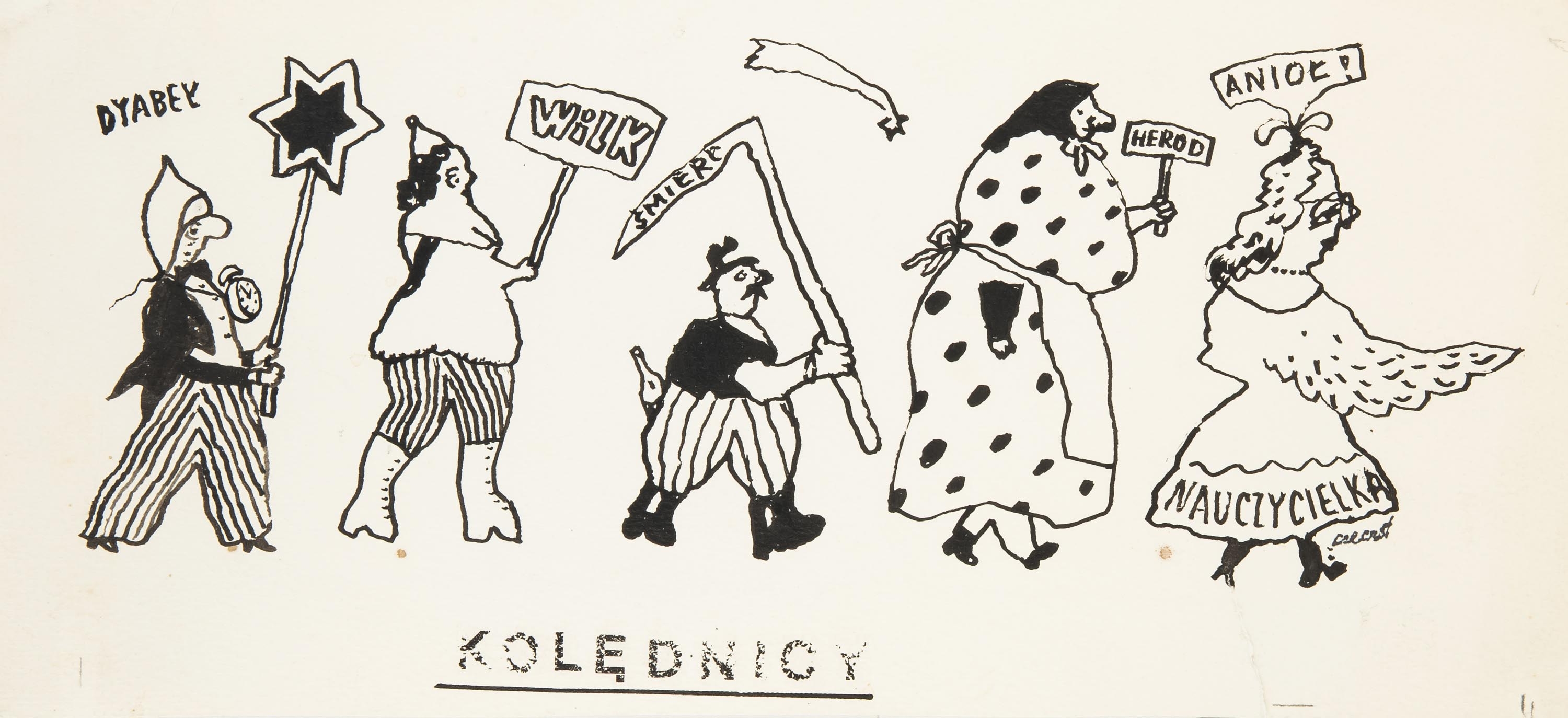 Andrzej Czeczot | Kolędnicy: Dyabeł, Wilk, Śmierć, Herod, Anioł ...