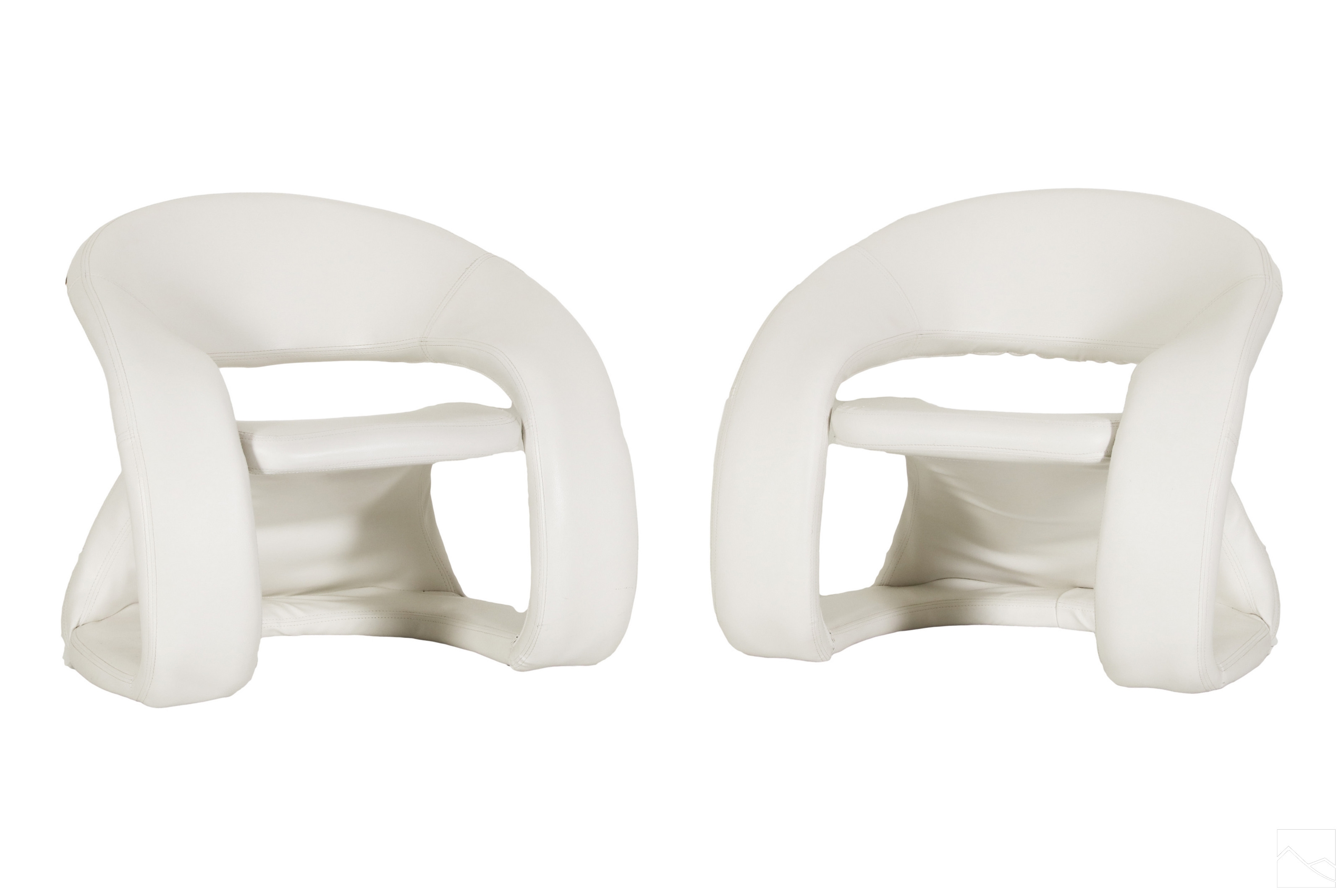 Pierre Paulin | Jaymar Mid Century Modern Cantilever Lounge Chairs (1939) | MutualArt