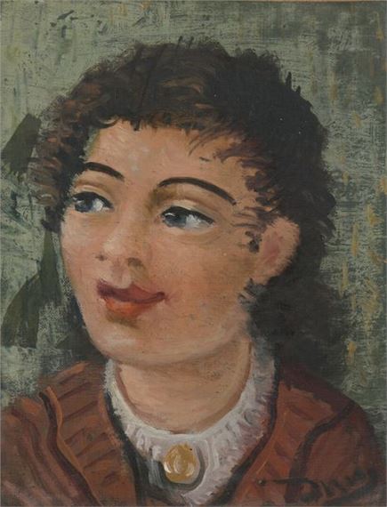 André Derain | Portrait de femme | MutualArt