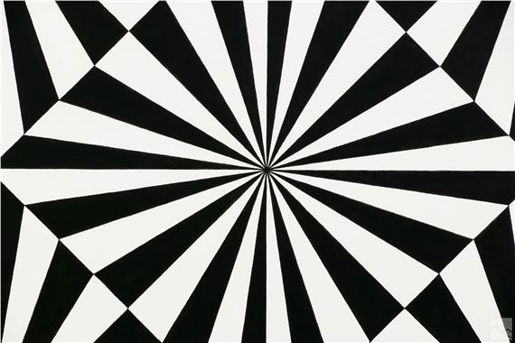 Tim Ray Fisher | Tim Ray Fisher b.1969 Kinetic Op Art Painting (1969 ...