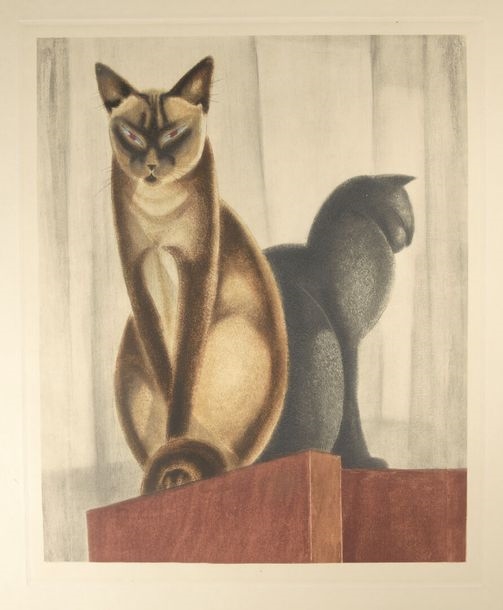 Jacques Nam | Chats de Jacques Nam présentés par Colette (1881) | MutualArt