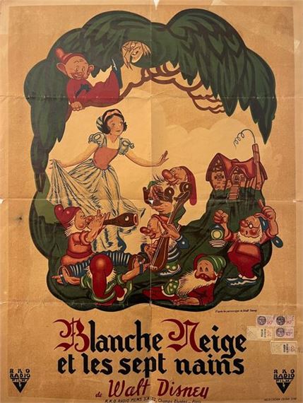 French School, 20th Century | SNOW WHITE AND THE SEVEN Dwarfs Walt ...