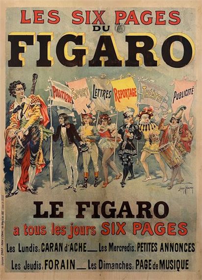 Harry Feeney | The six pages of the Figaro. The Figaro has six pages ...