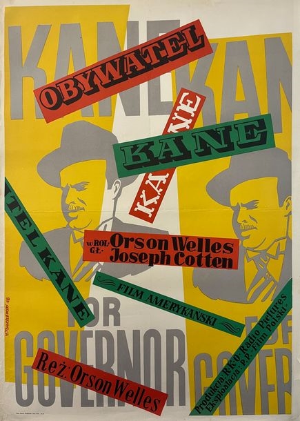 Henryk Tomaszewski | OBYWATEL KANE/CITIZEN KANE Orson Welles. 1940 ...