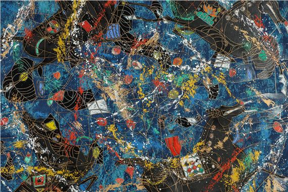 Jiang Tiefeng | Line Symphony. (1983) | MutualArt