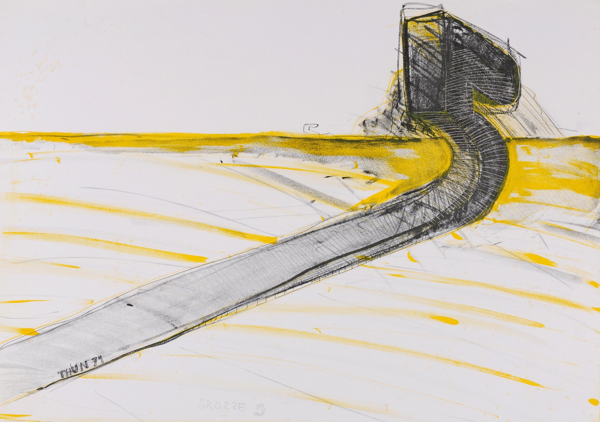 Rolf Iseli | Grosse Fünf (1971) | MutualArt
