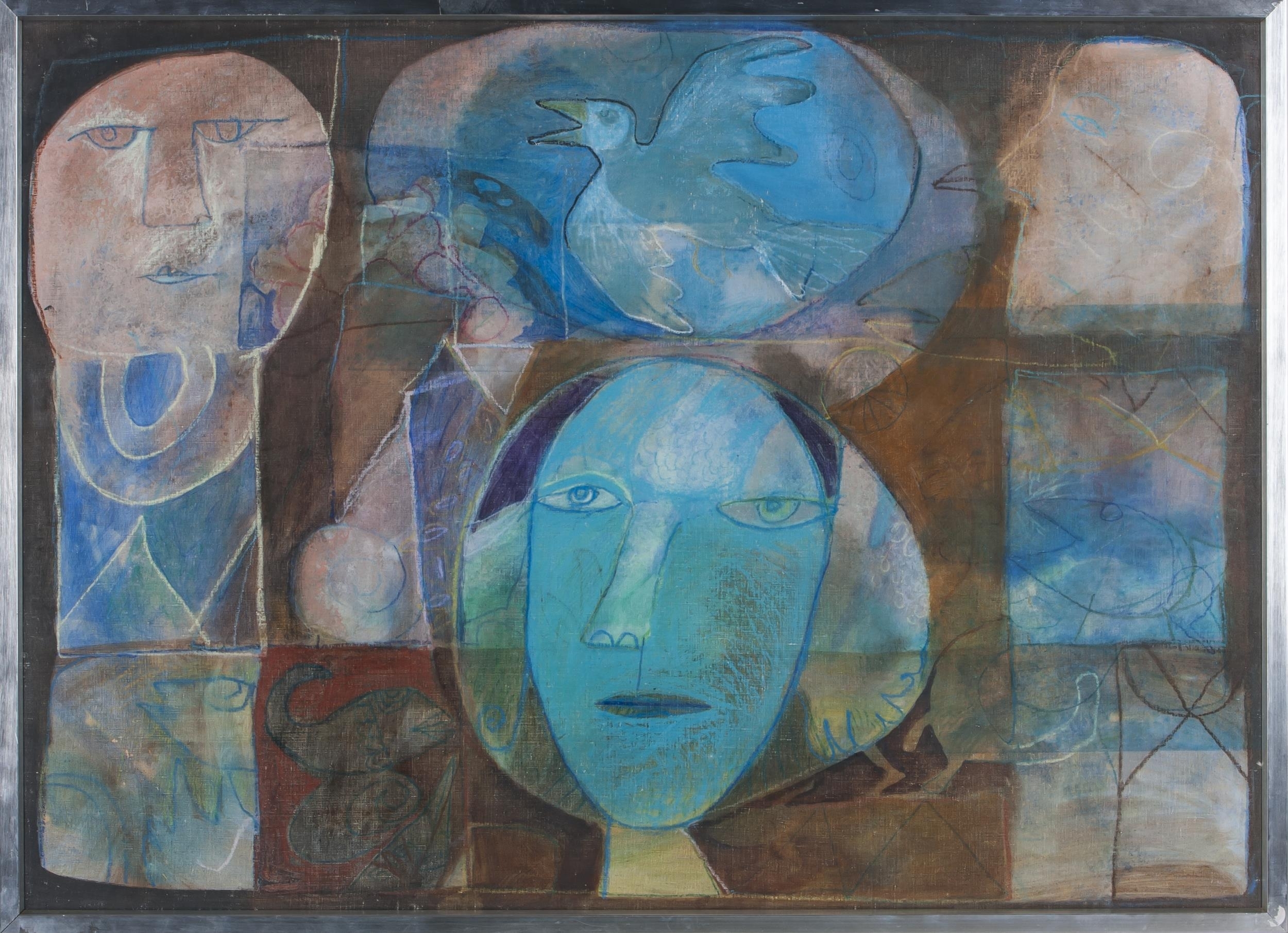 Jan Vermeiren | FACES AND BIRDS | MutualArt