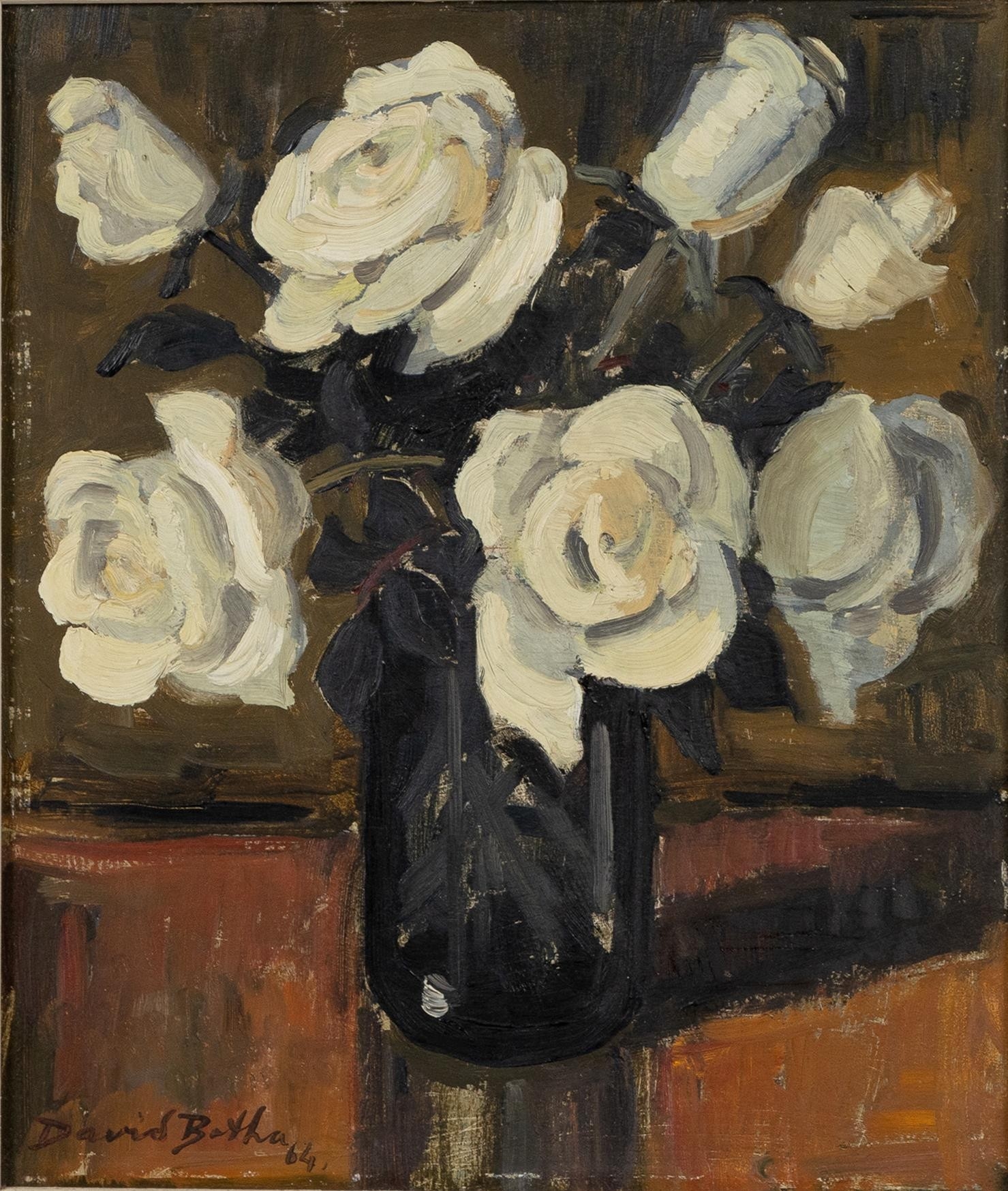 David Johannes Botha | STILL LIFE WITH ROSES | MutualArt