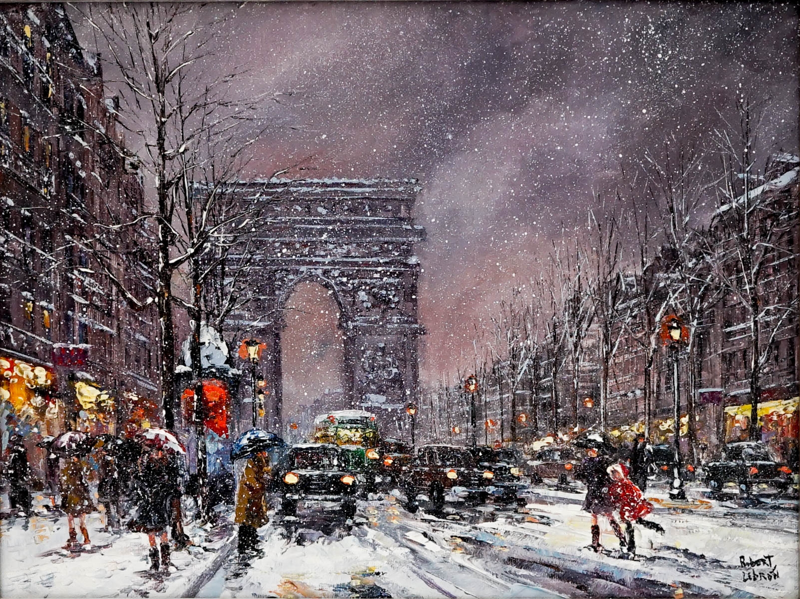 Robert Lebron | Robert Lebron Original Oil Painting | MutualArt