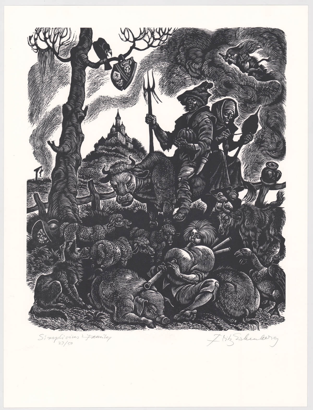 Fritz Eichenberg | (8) Fritz Eichenberg Wood Engravings | MutualArt