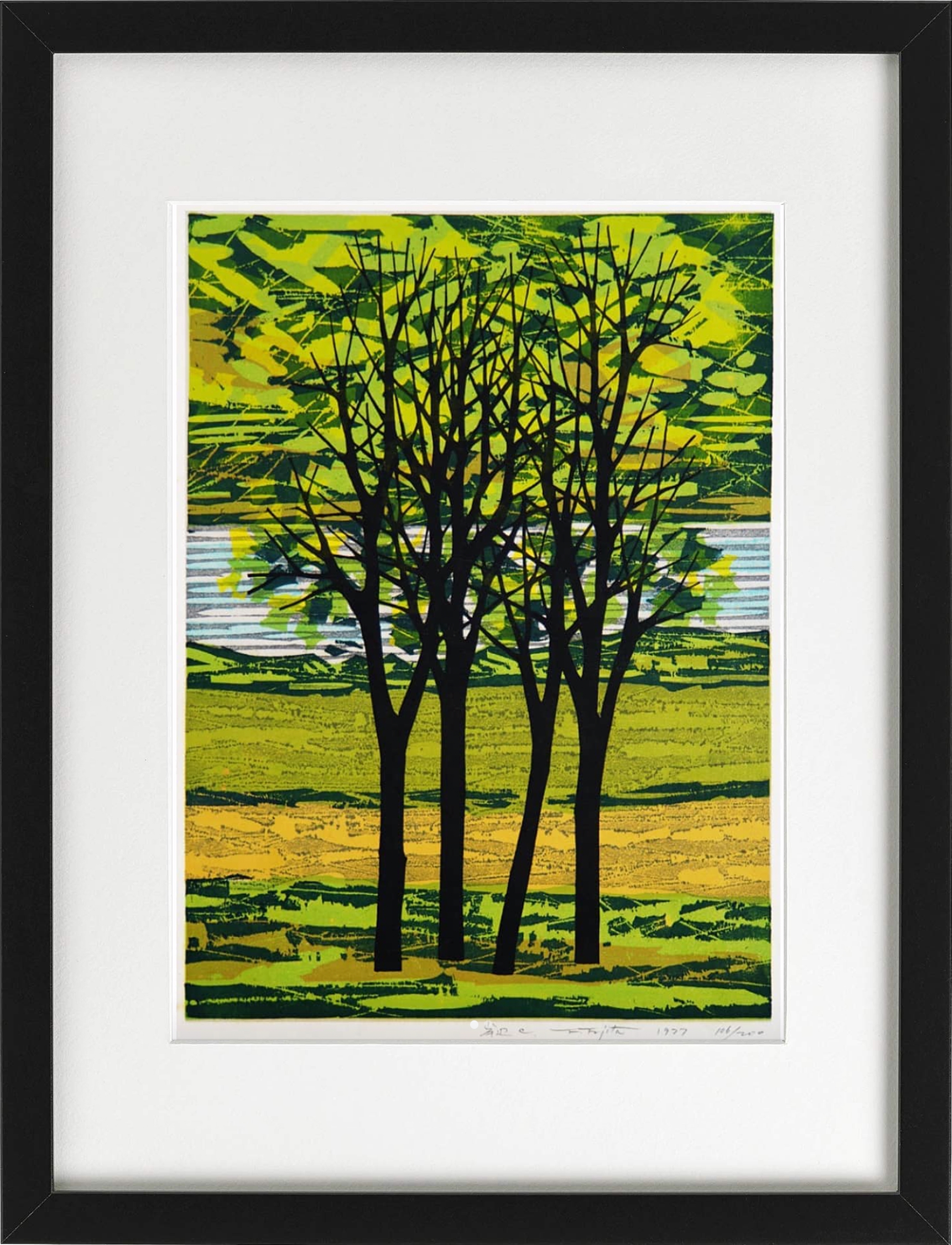Fumio Fujita | Trees (1977) | MutualArt