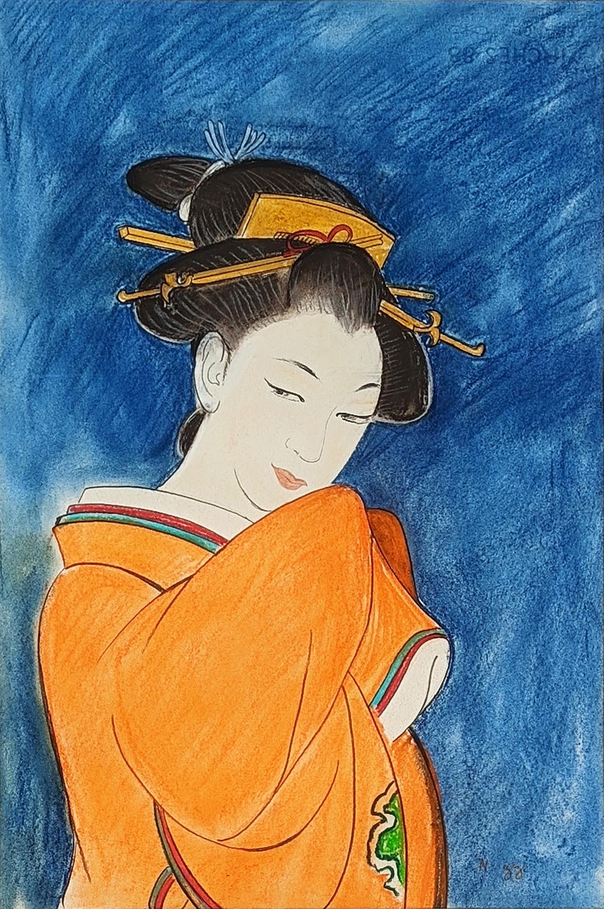 Japanese School, 19th Century | Geisha | MutualArt