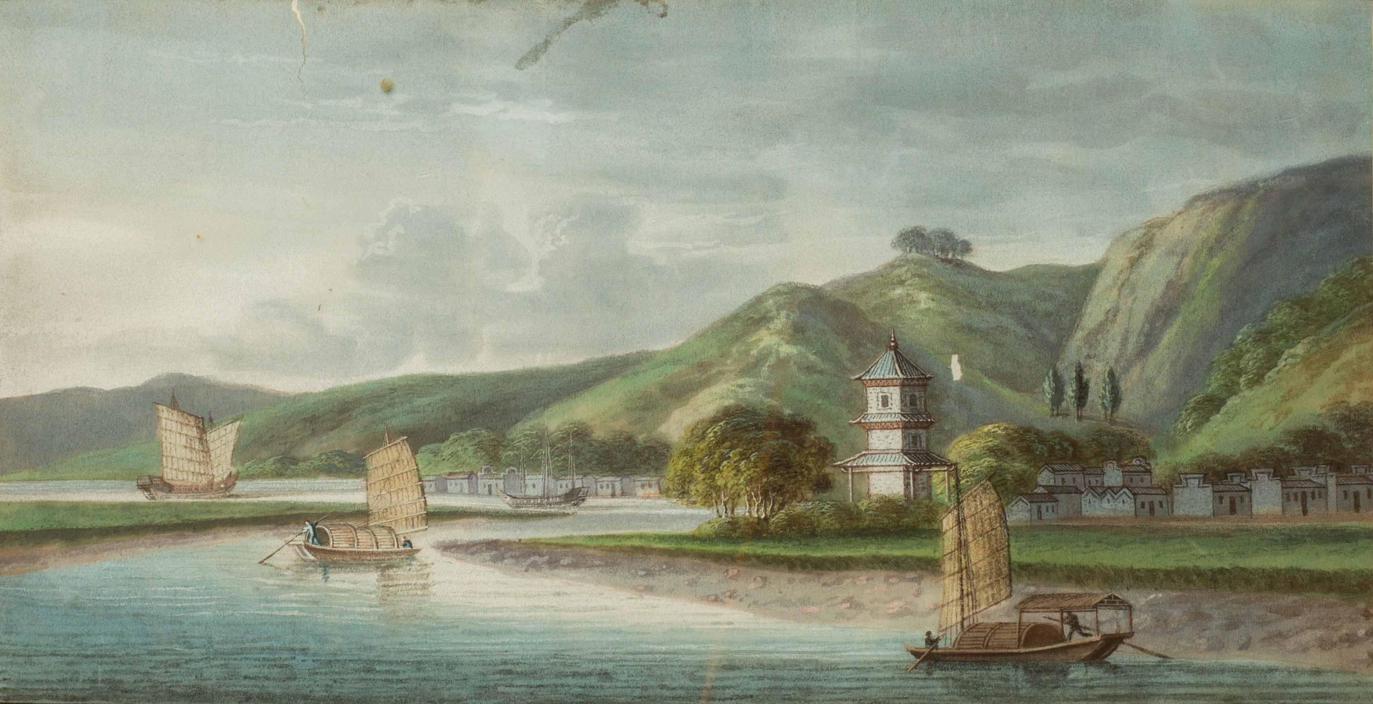 Chinese School, 20th Century | SEVEN CHINESE PITH PAPER PAINTINGS ...