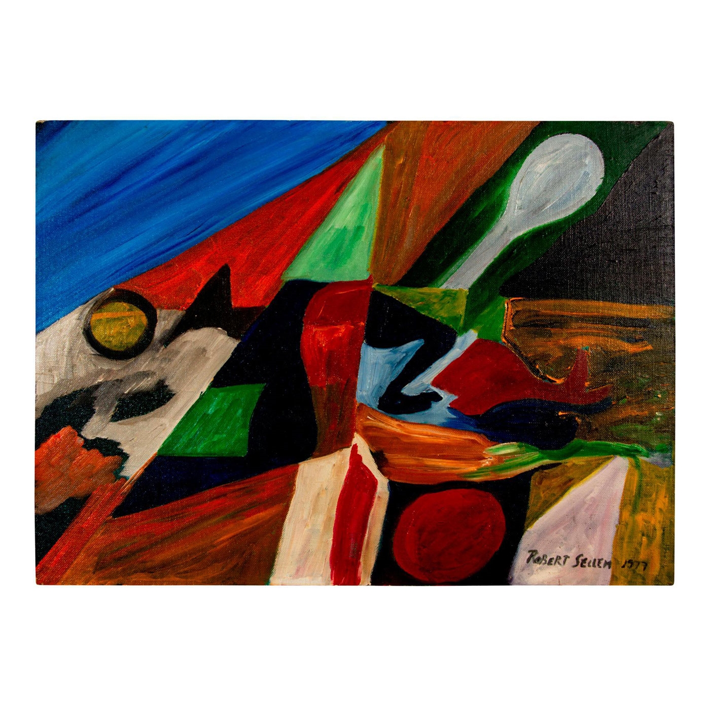 Robert Sellem | Modern abstract work (1977) | MutualArt