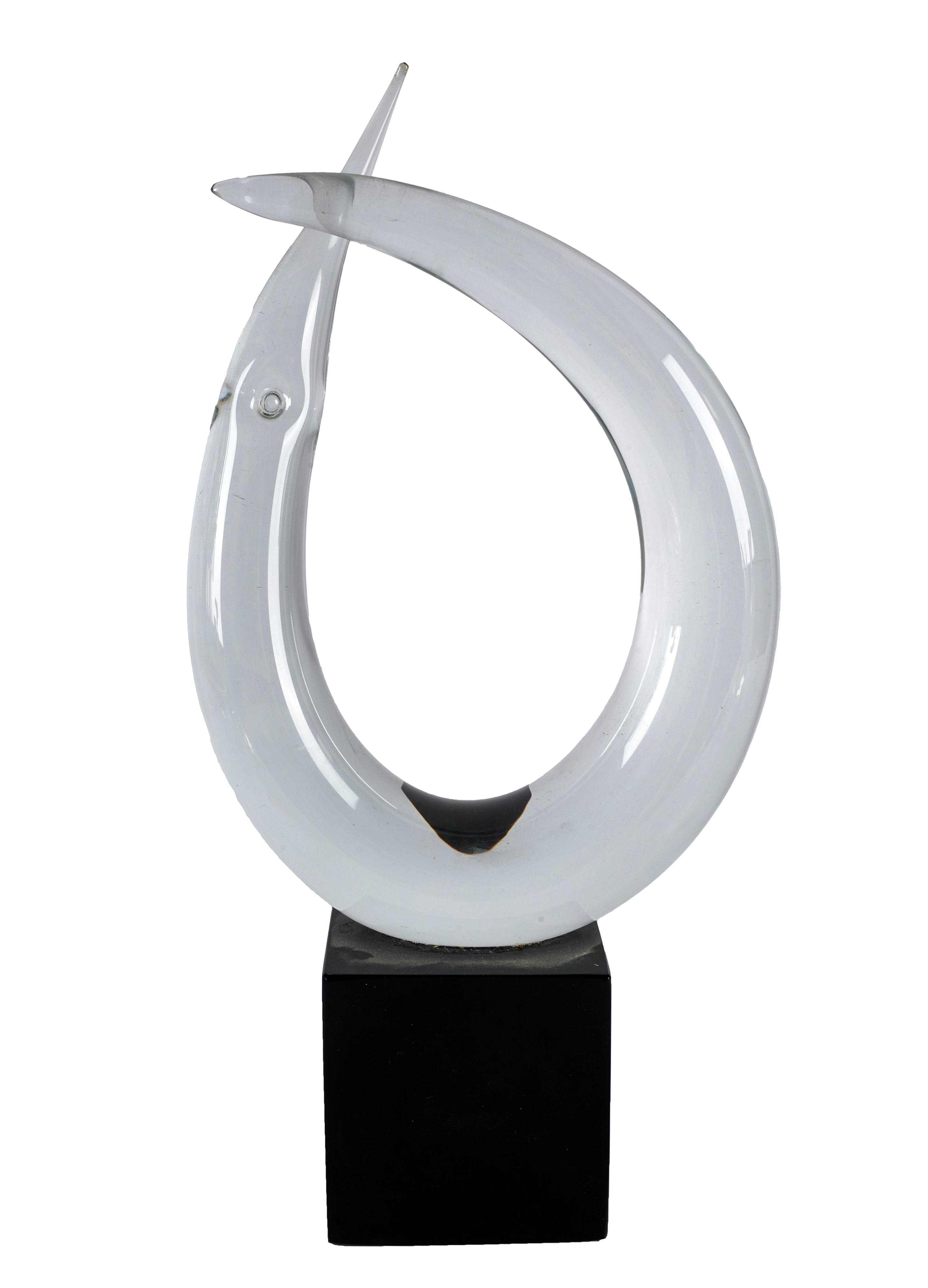 Seguso | GLASS FISH SCULPTURE | MutualArt
