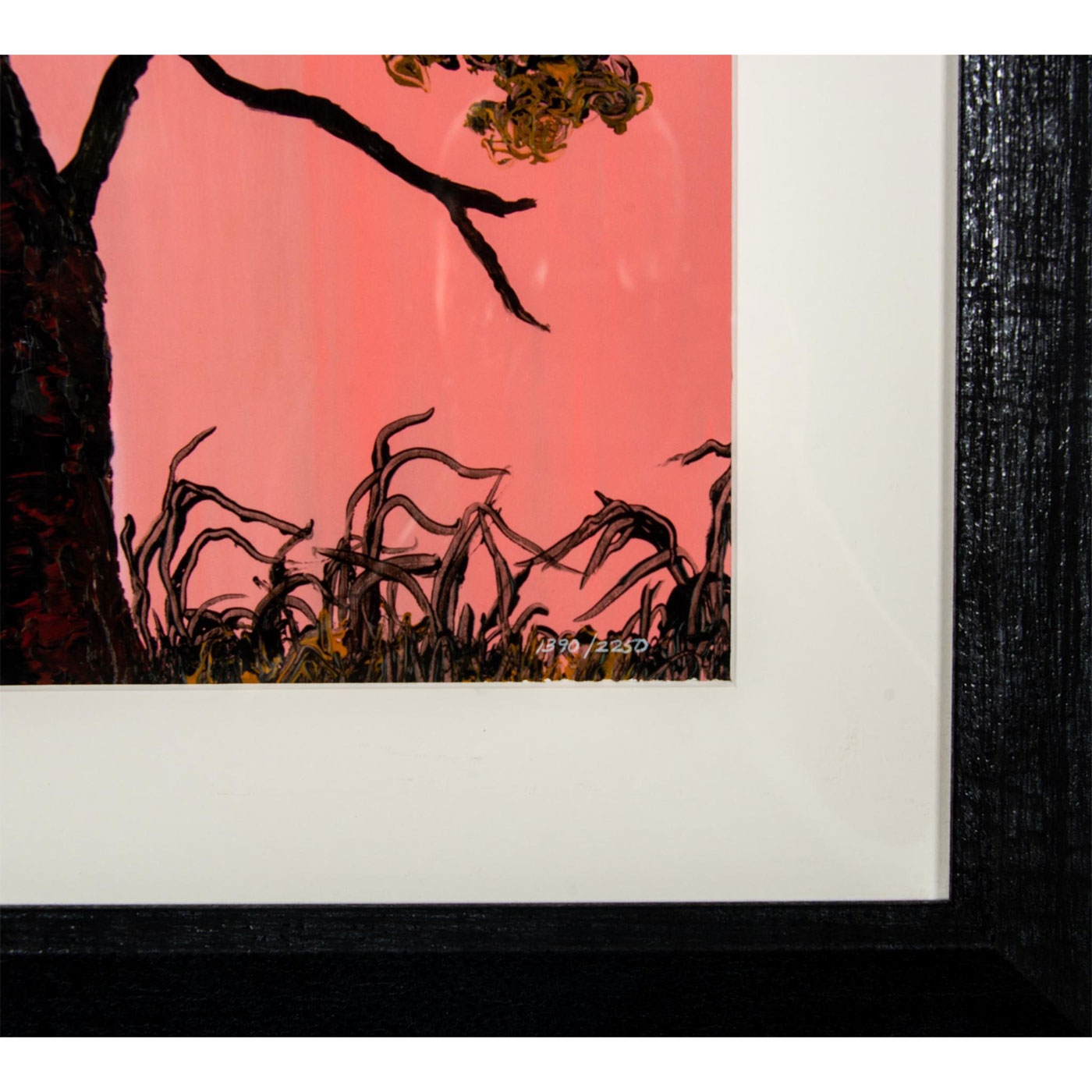 David Najar | Landscape with a tree, evening spectrum | MutualArt