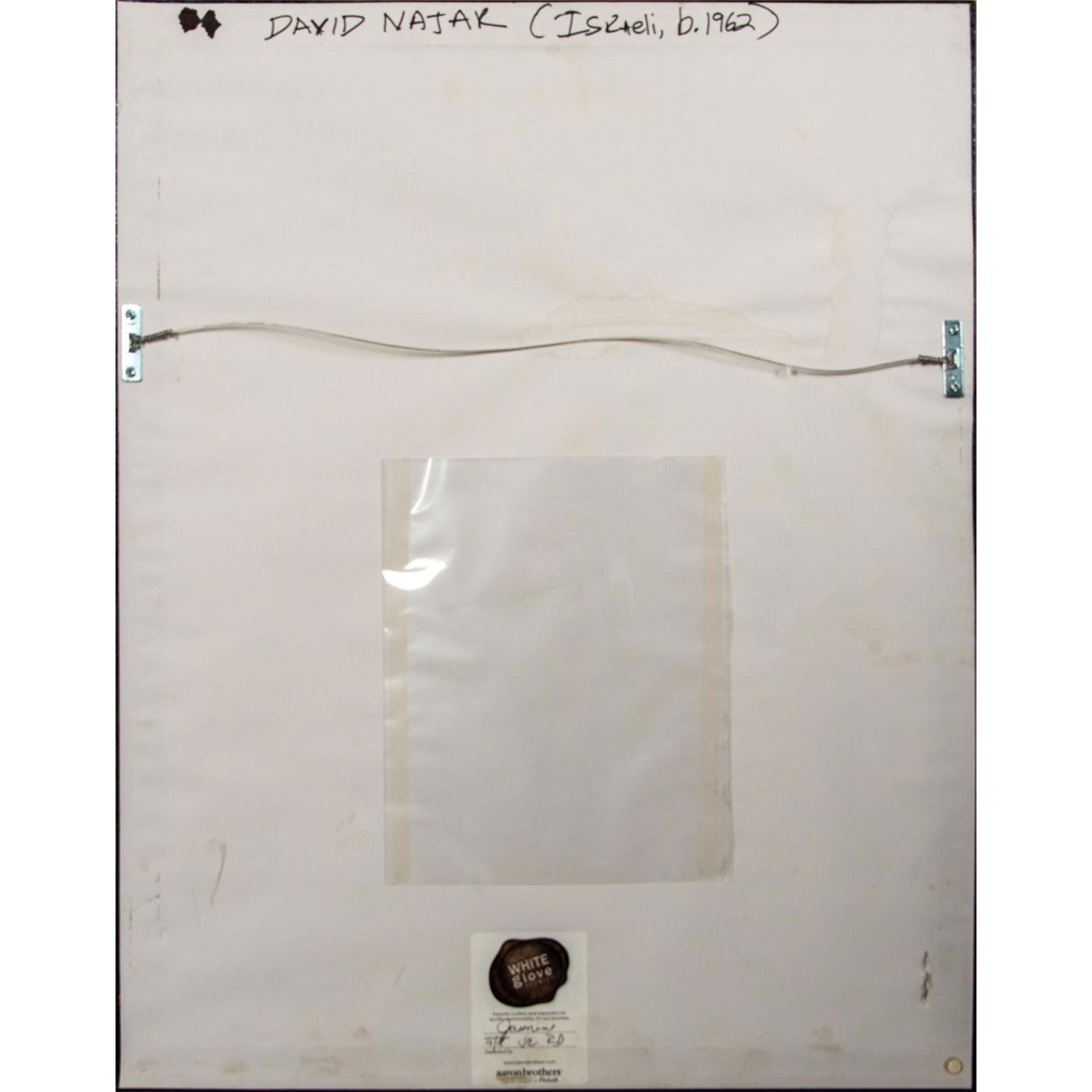 David Najar | Landscape with a tree, evening spectrum | MutualArt