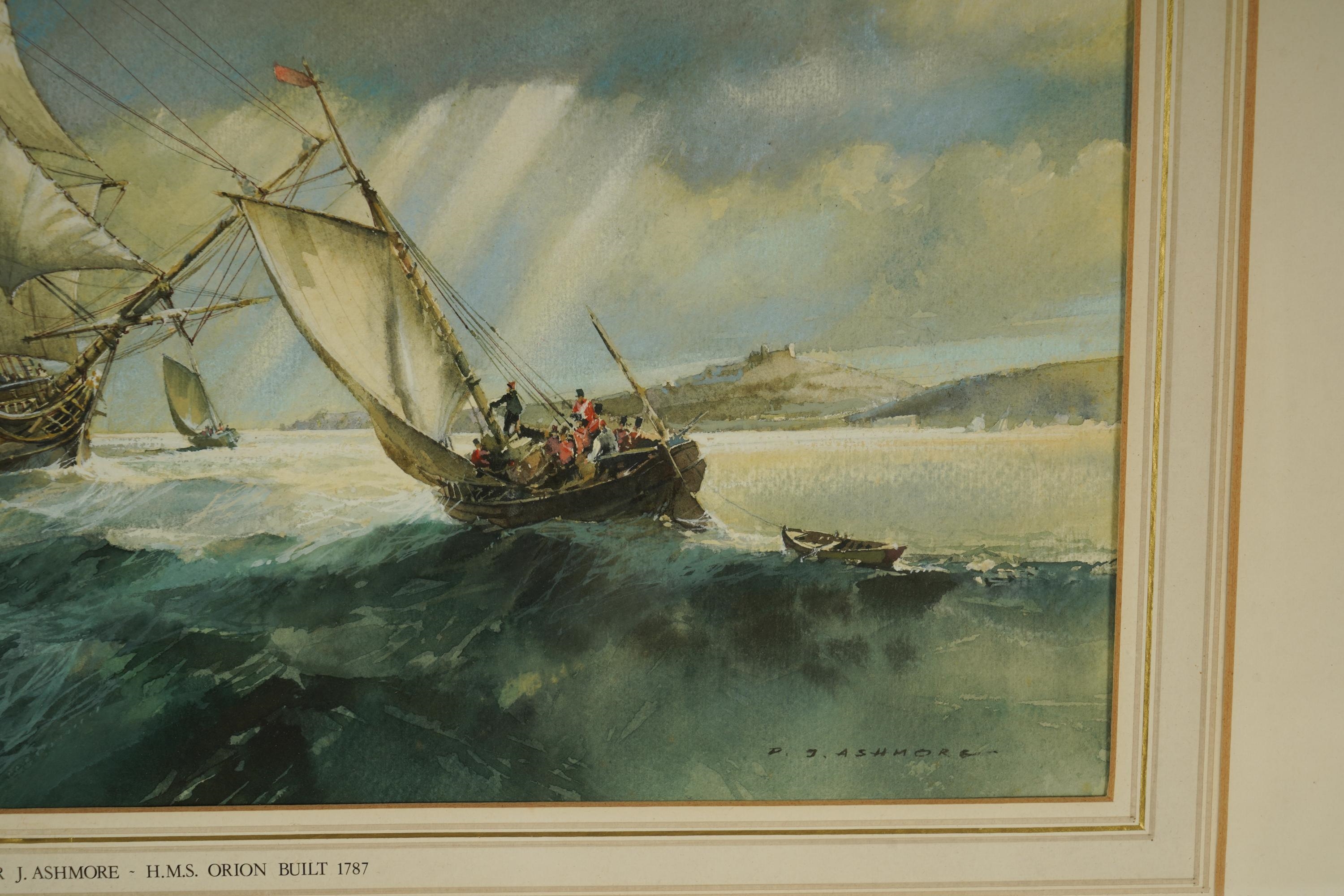 Peter J. Ashmore | H.M.S. ORION | MutualArt