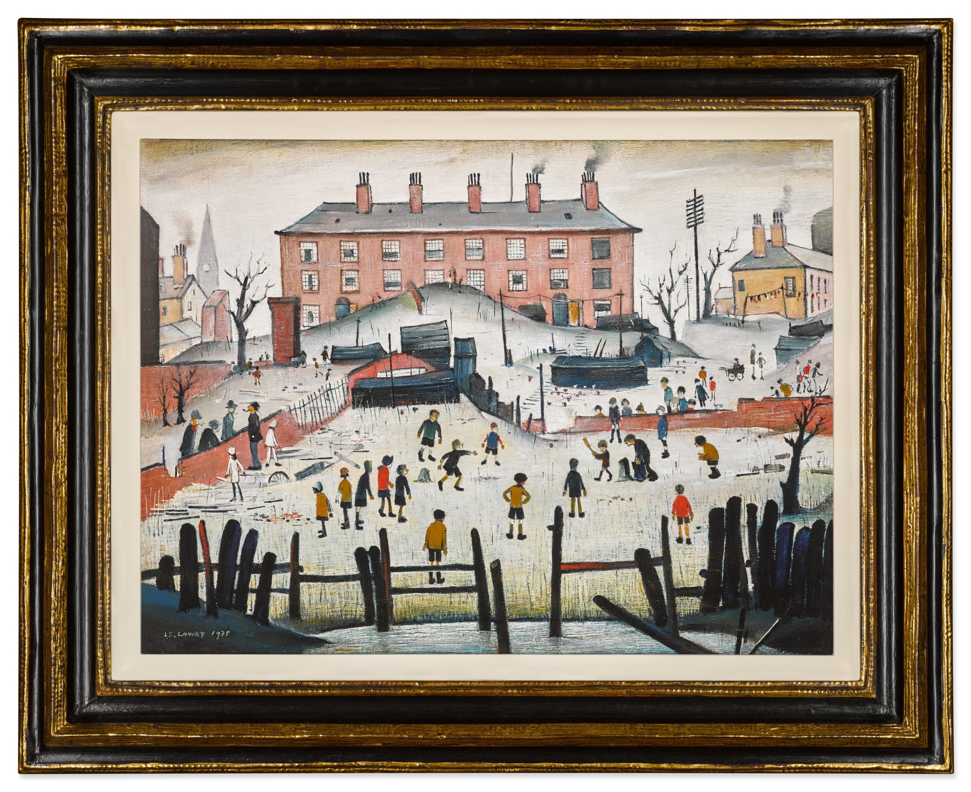 Laurence Stephen Lowry | A Cricket Match (1938) | MutualArt