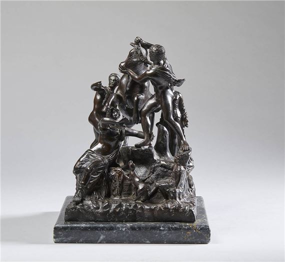 Neapolitan School, 19th Century | Farnese Bull -based sculpture (1788 ...