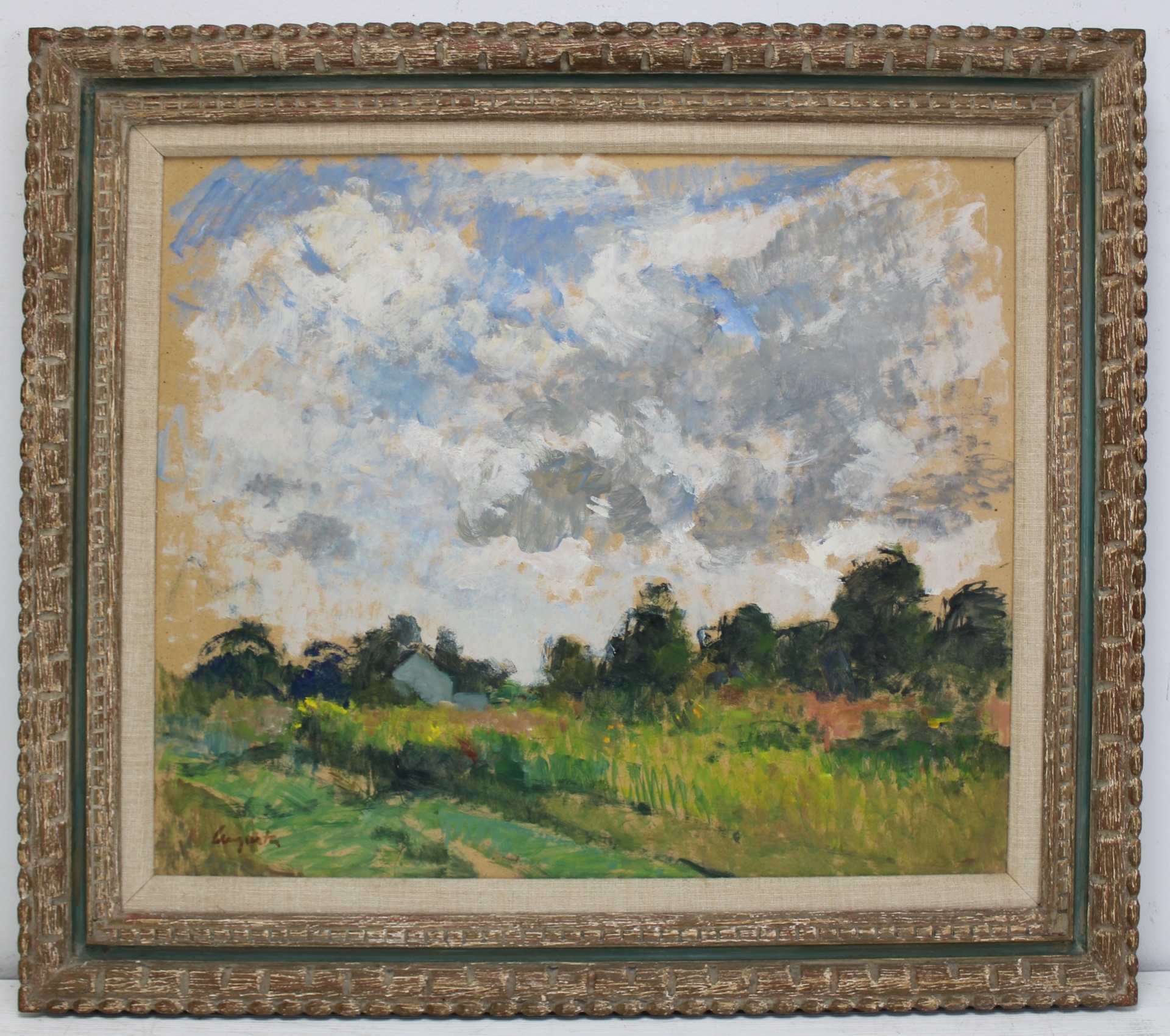 George Augusta | Oil on canvas (1976) | MutualArt