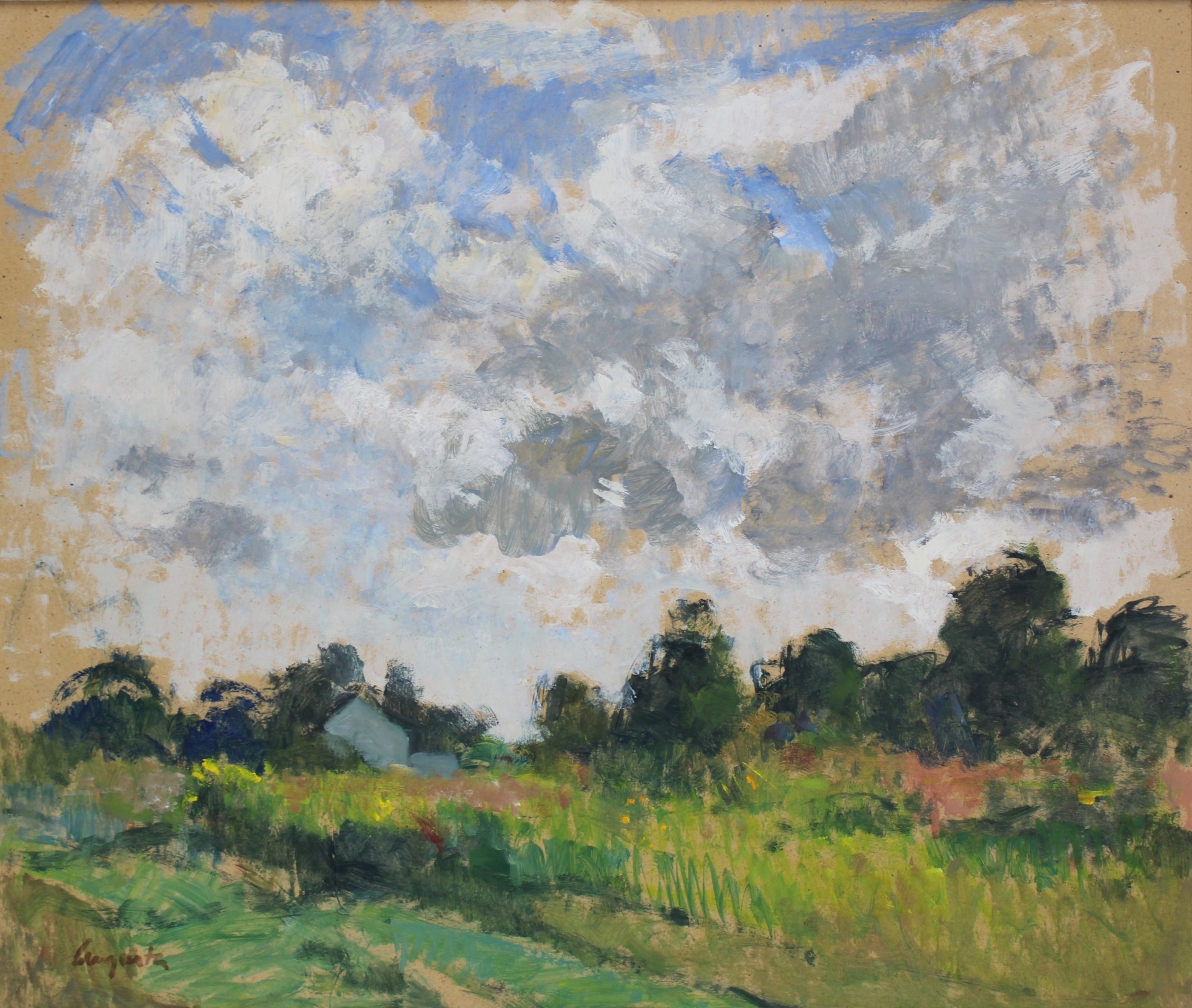 George Augusta | Oil on canvas (1976) | MutualArt