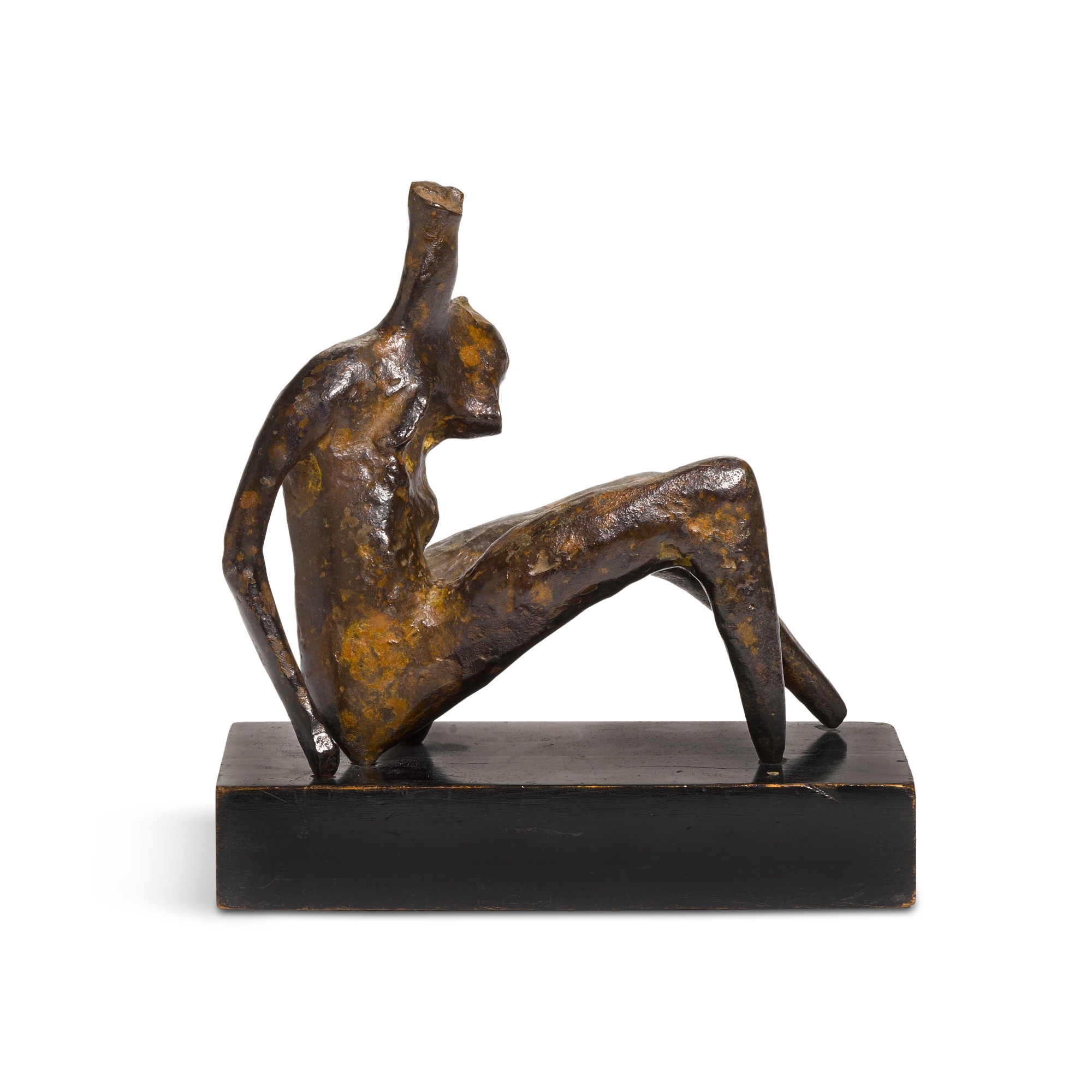 Henry Moore | Maquette for Seated Torso (1954) | MutualArt