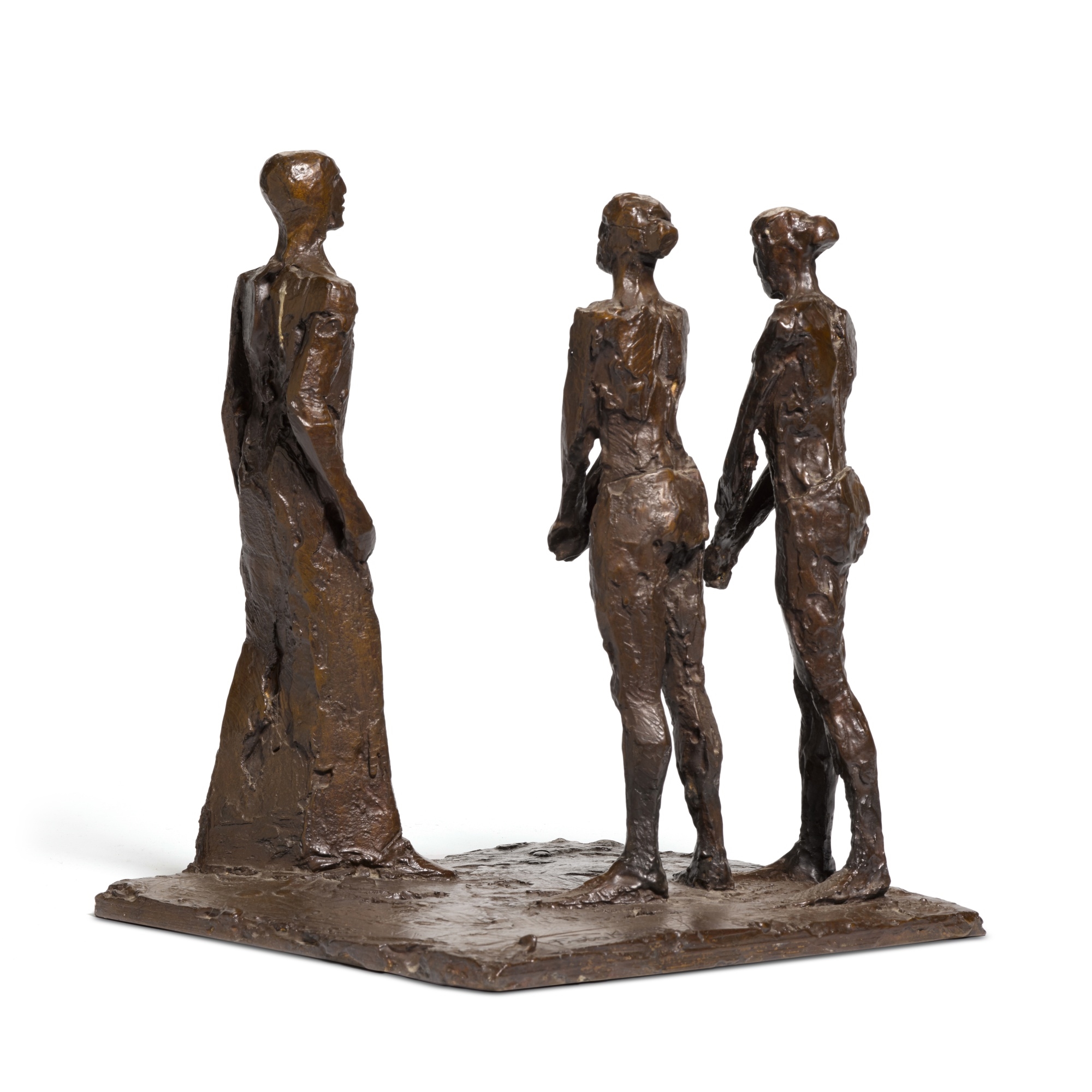 Elisabeth Frink | Standing Group Maquette | MutualArt