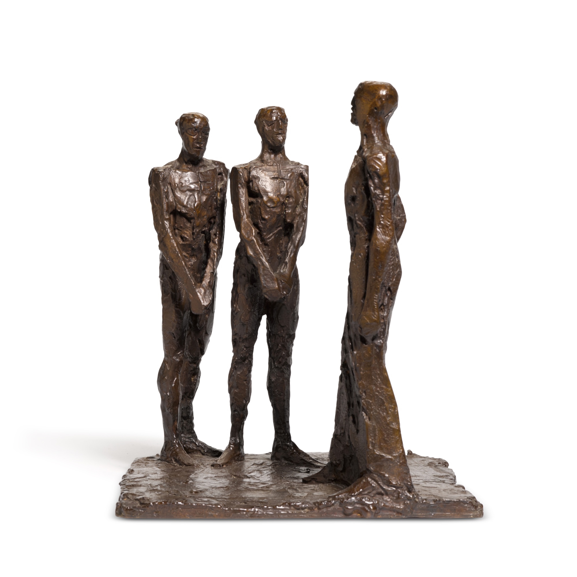 Elisabeth Frink | Standing Group Maquette | MutualArt