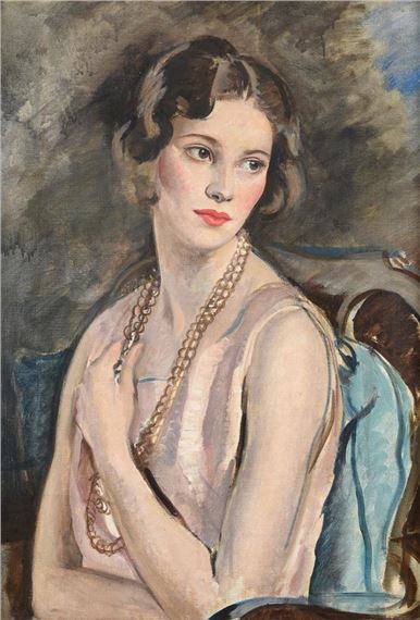 Cathleen S. Mann | PORTRAIT OF BARBARA WALSH (1926) | MutualArt