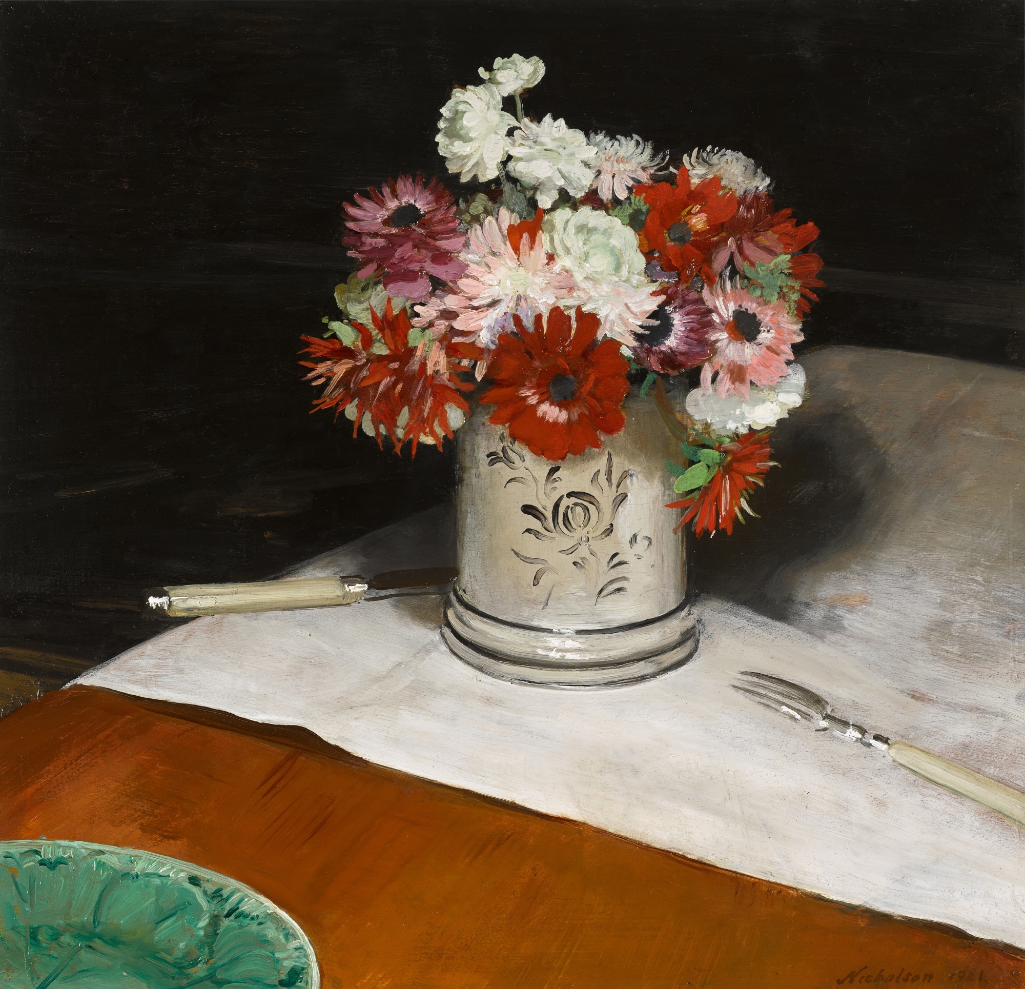 William Nicholson | The Dandelion Field | MutualArt