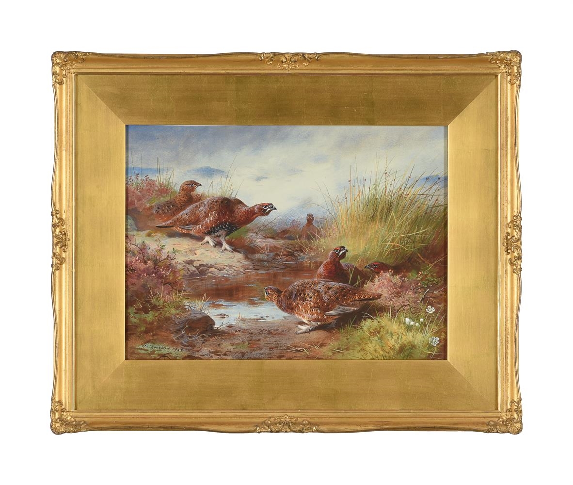 Archibald Thorburn | RED GROUSE (1928) | MutualArt