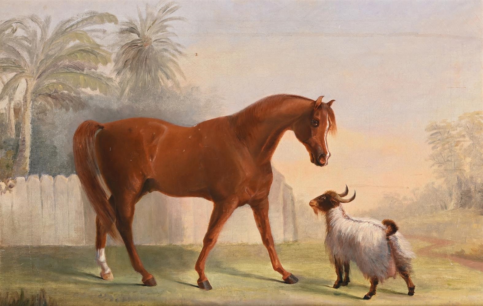 John Alexander Harrington Bird | A HORSE AND A RAM | MutualArt
