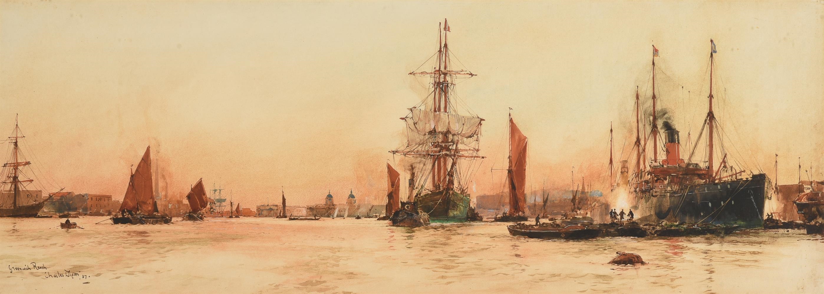Charles Edward Dixon | GREENWICH REACH | MutualArt