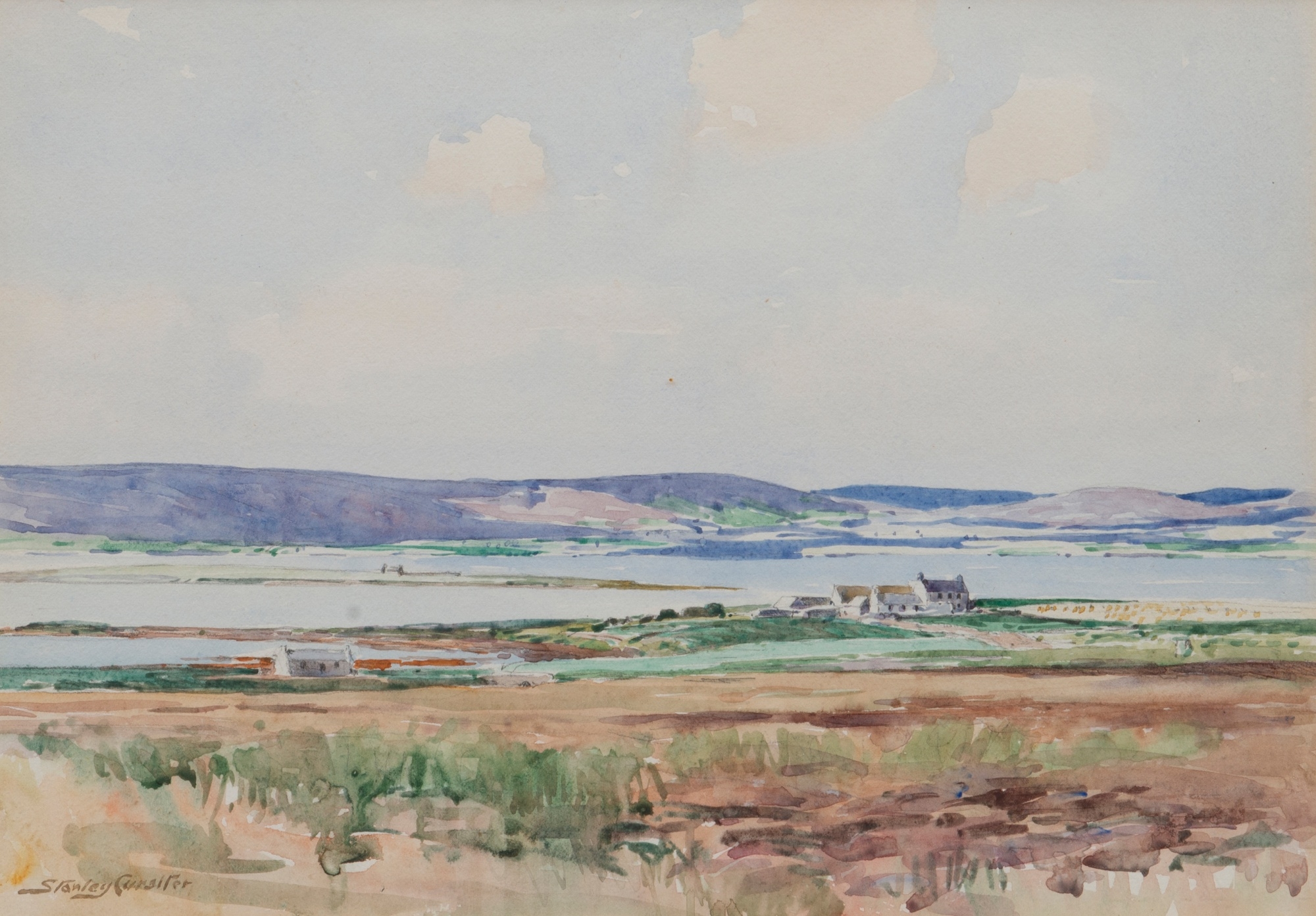 Stanley Cursiter | Rennibister, Bay of Firth | MutualArt