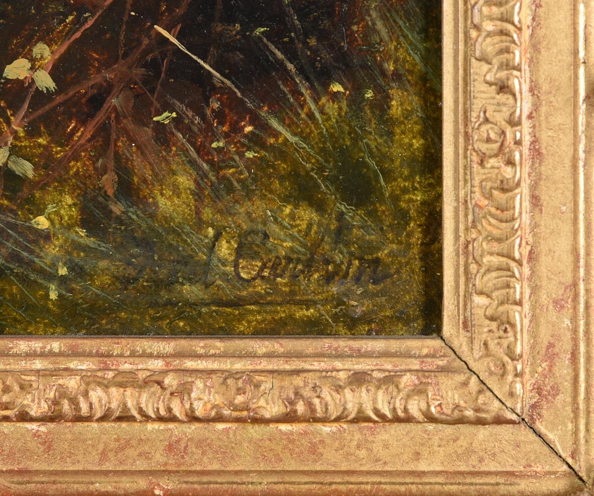 Frederick Carlton | FIGURES BY A STREAM IN A VALLEY LANDSCAPE | MutualArt