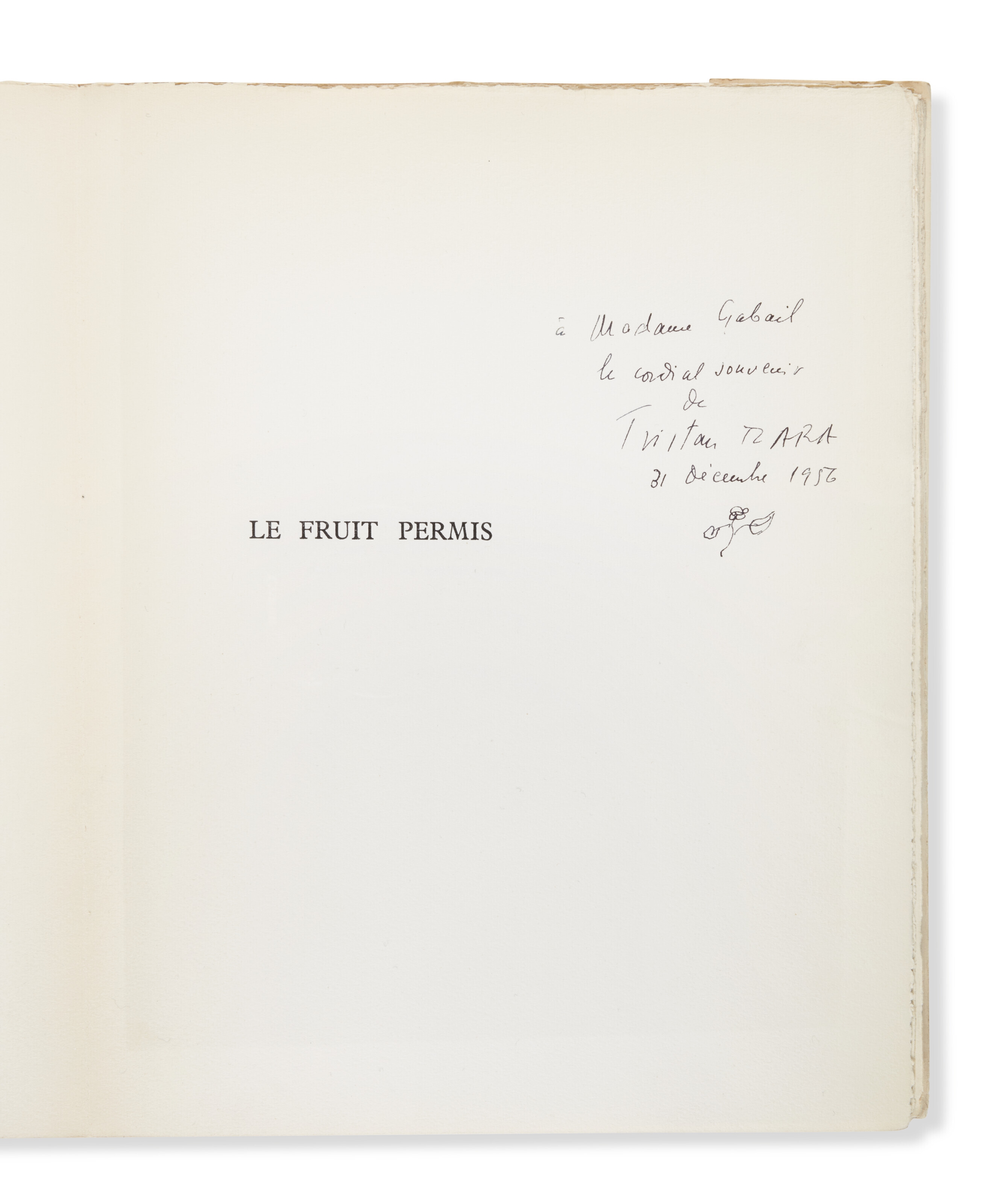 Sonia Delaunay | Le Fruit permis. [Paris] : Caractères, [1956]. | MutualArt