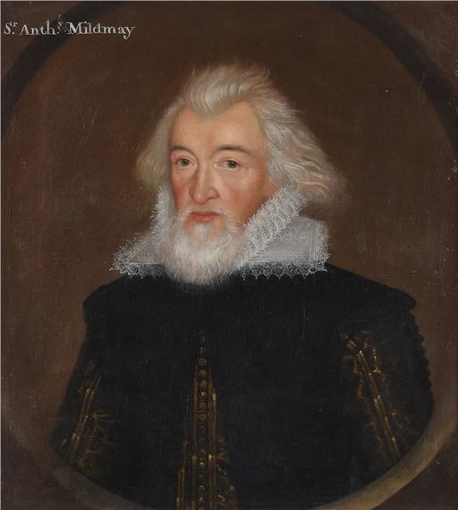 British School, 17th Century | PORTRAIT OF SIR ANTHONY MILDMAY | MutualArt