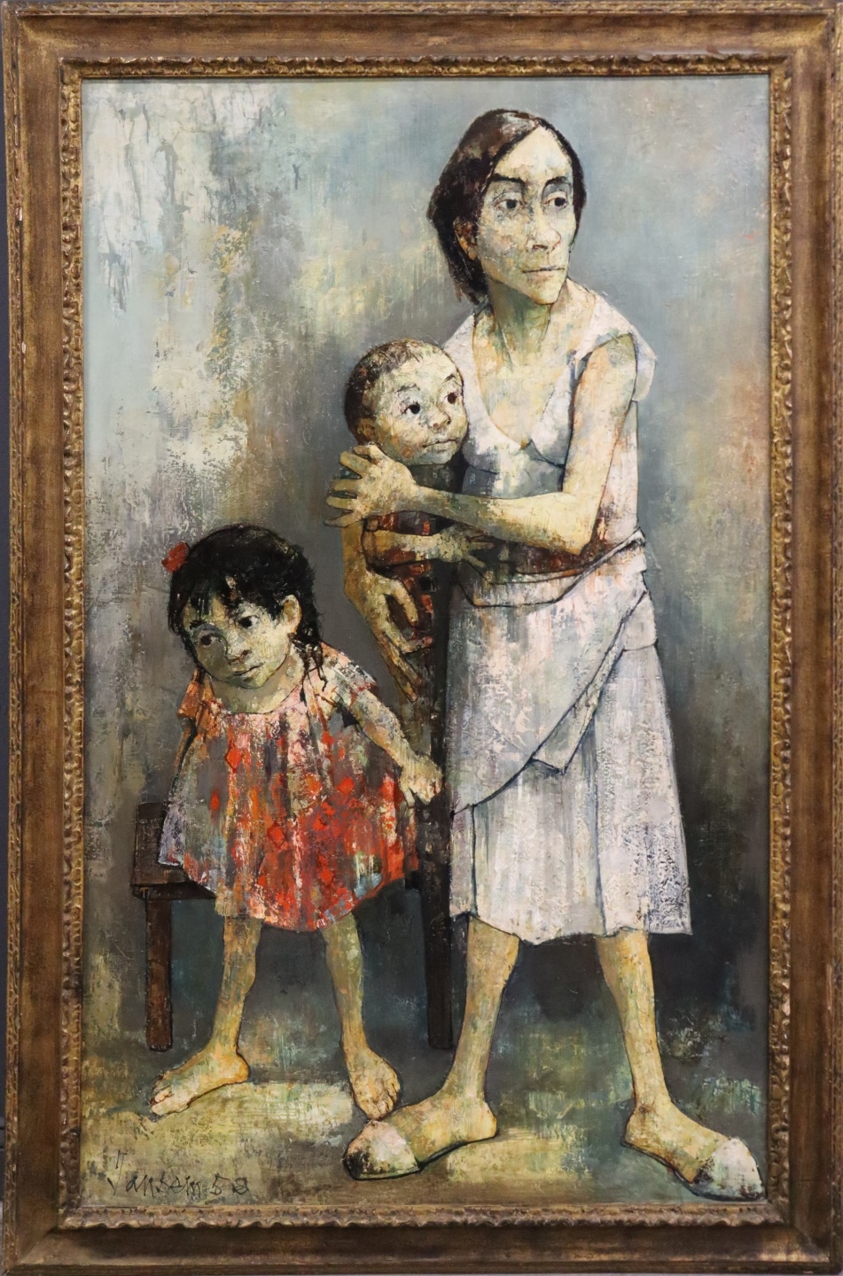 Jean Jansem | Large oil on canvas | MutualArt