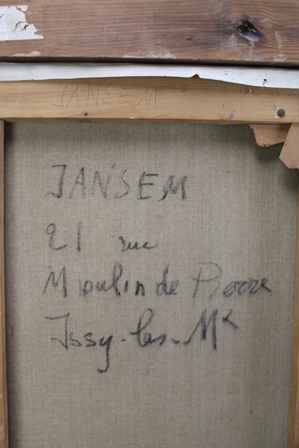 Jean Jansem | Large oil on canvas | MutualArt